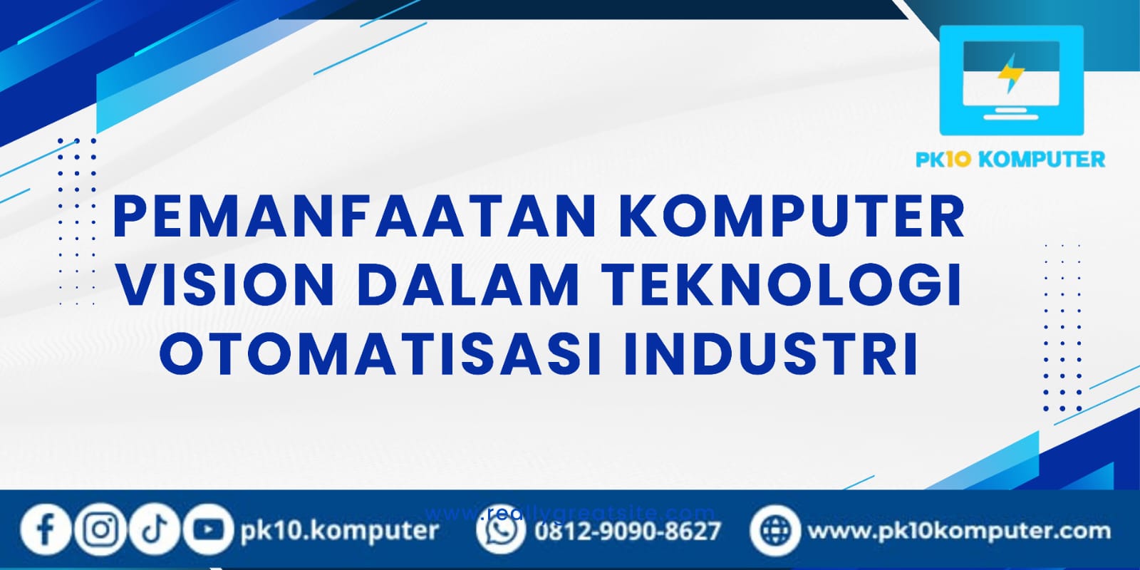 Pemanfaatan Komputer Vision dalam Teknologi Otomatisasi Industri ...
