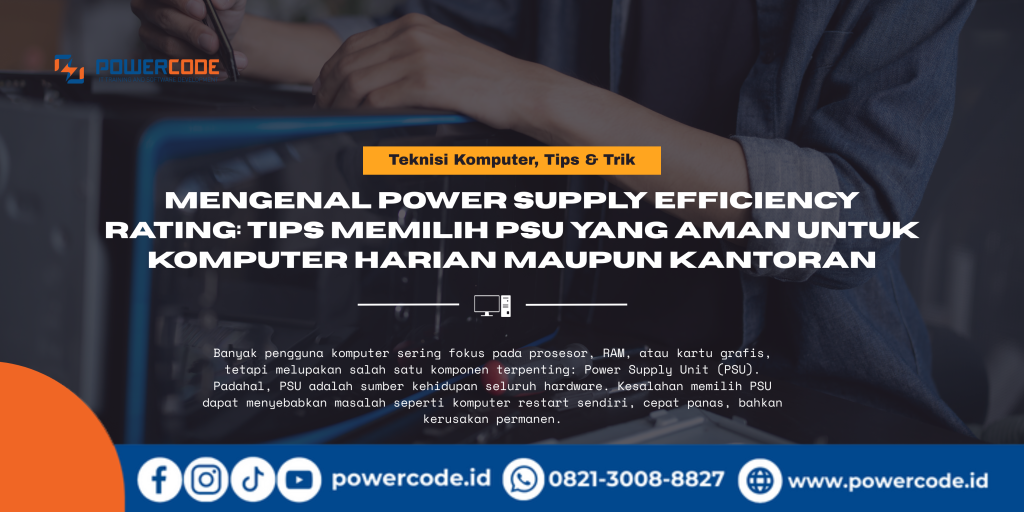 Mengenal Power Supply Efficiency Rating: Tips Memilih PSU yang Aman ...