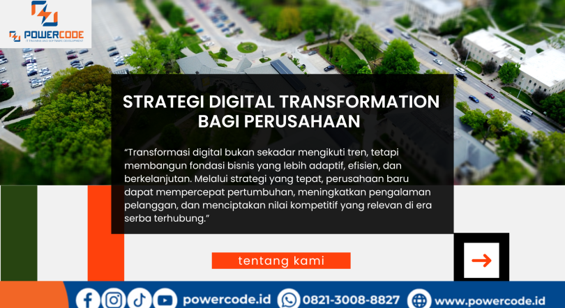Strategi Digital Transformation bagi perusahaan - Artikel Tentang IT